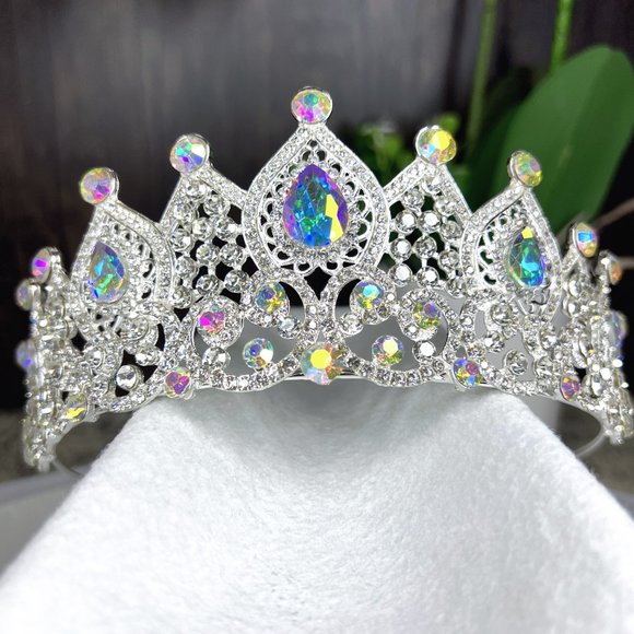 Accessories | Wedding Crystal Crown Queen Tiara Bride Crowns For Women ...
